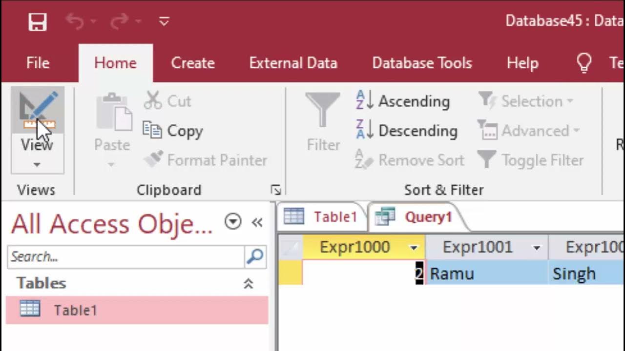 How To Insert Records In Sql Query In Microsoft Access