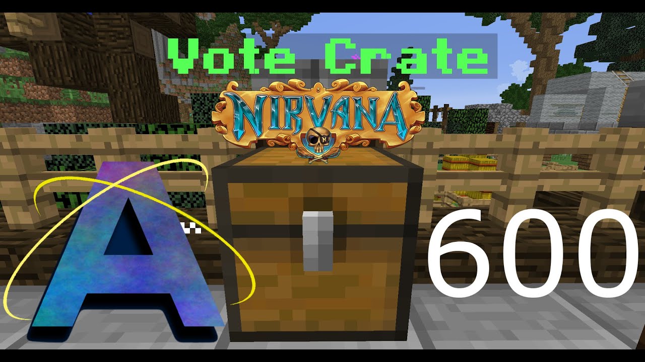 THANK YOU - Opening 600 Vote Crates - NirvanaMC Server - Skyblock ...