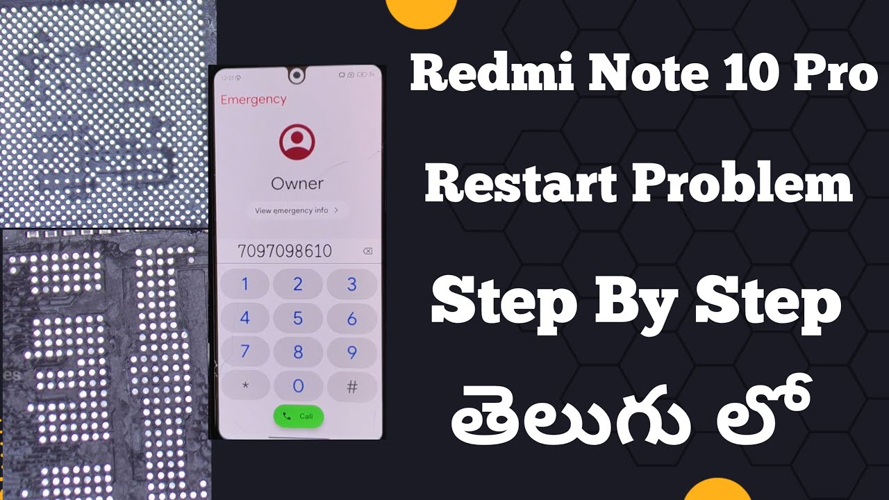 Redmi Note 10 Pro Restart Problem Step By Step In Telugu - Vigneswara ...
