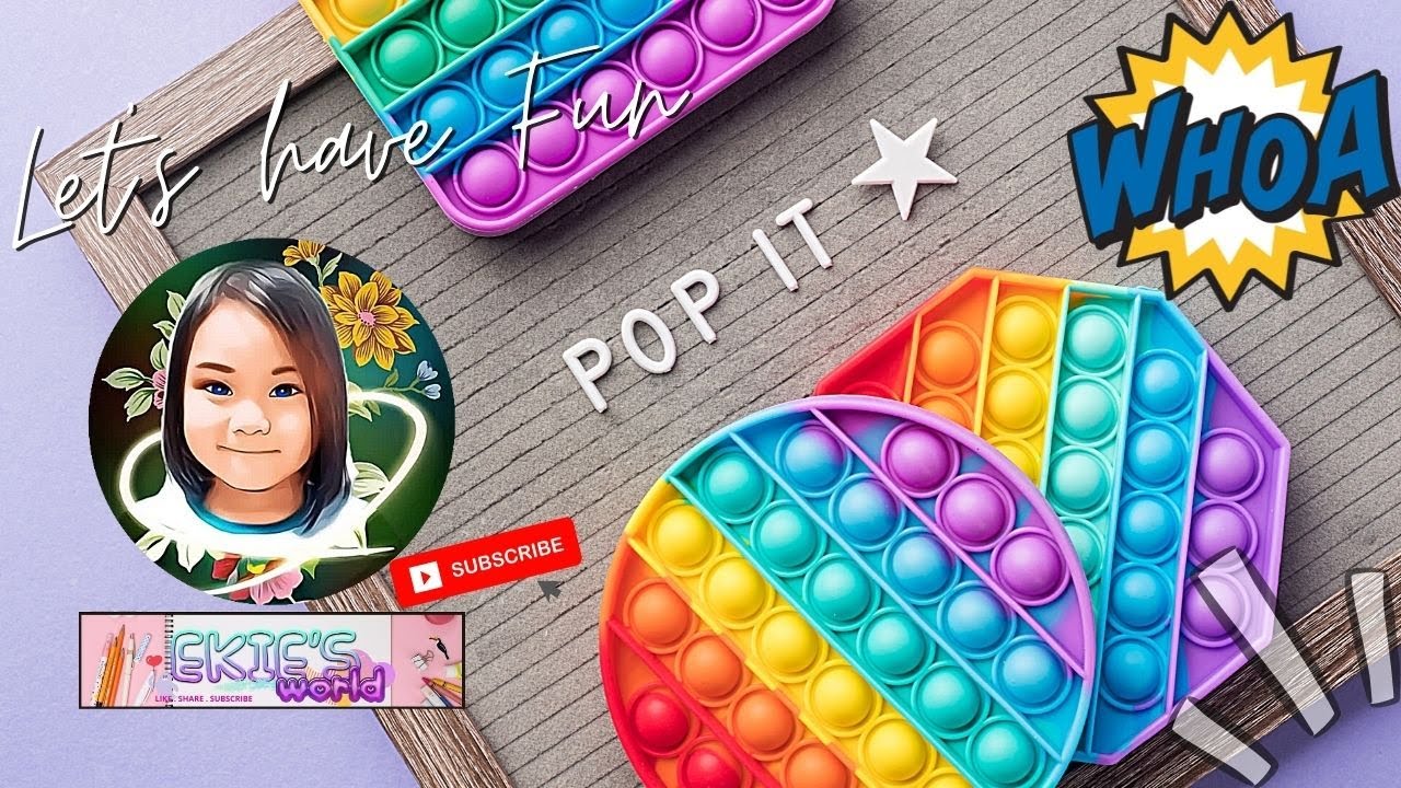 Waiting Game Is Over! Pop It Surprise Is Finally Here! Unboxing Pop It ...