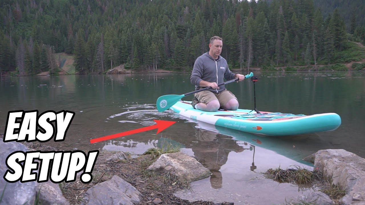 I love how easy this Inflatable Stand Up Paddle Board is to setup ...