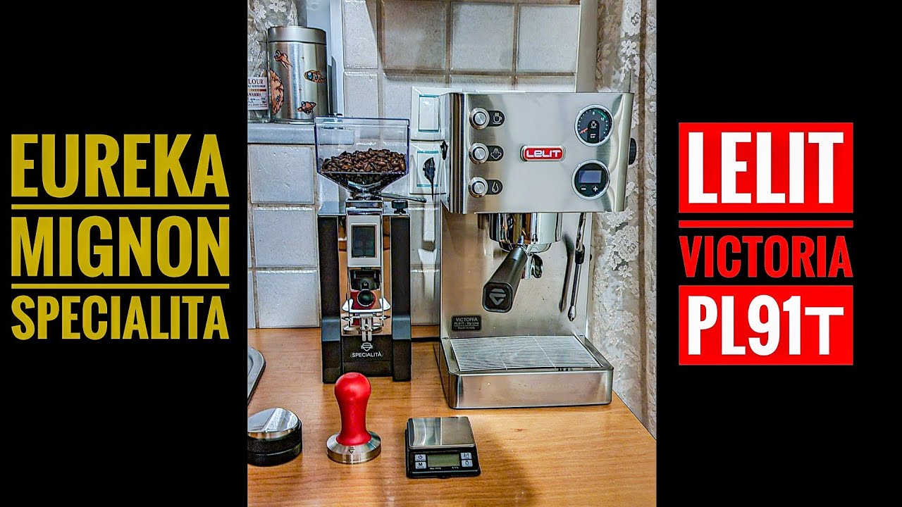 Lelit Victoria Espresso Routine - YouTube