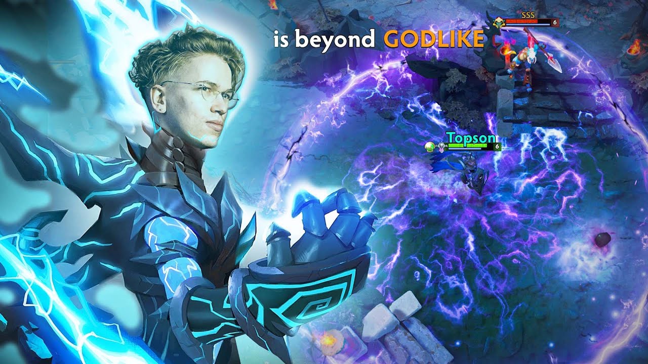 Topson proves how OP this hero really is on MID... - YouTube