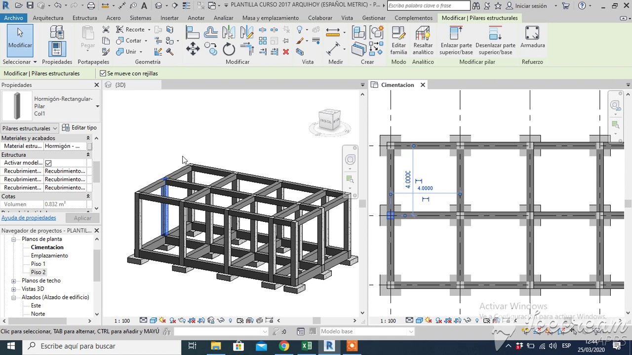 CREAR SISTEMAS DE VIGAS EN REVIT -- CAPITULO 9 - YouTube