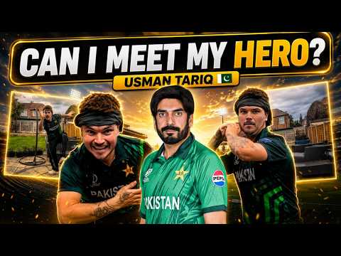 Can I finally meet my hero Usman Tariq?