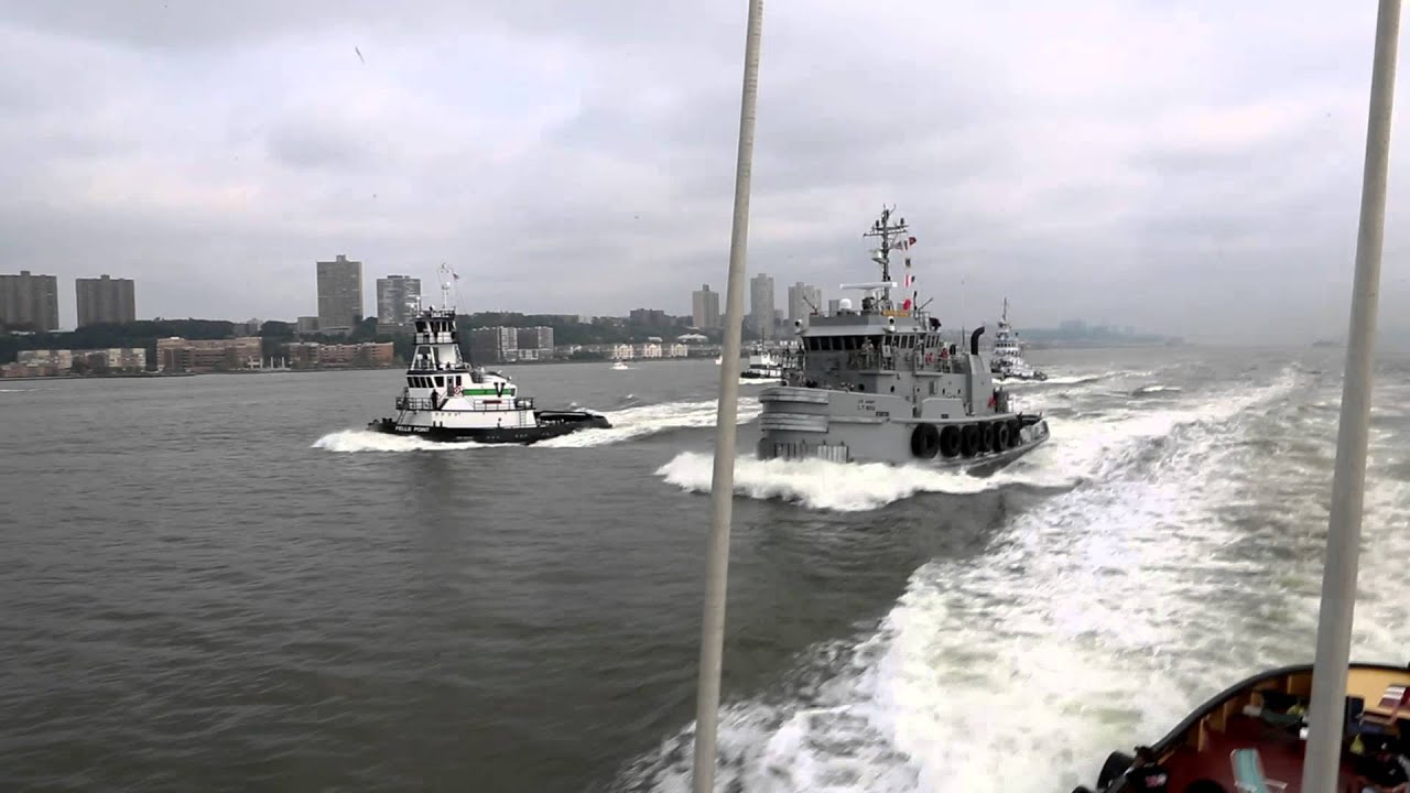 22nd Annual Great North River Tugboat Race & Competition (with sound ...