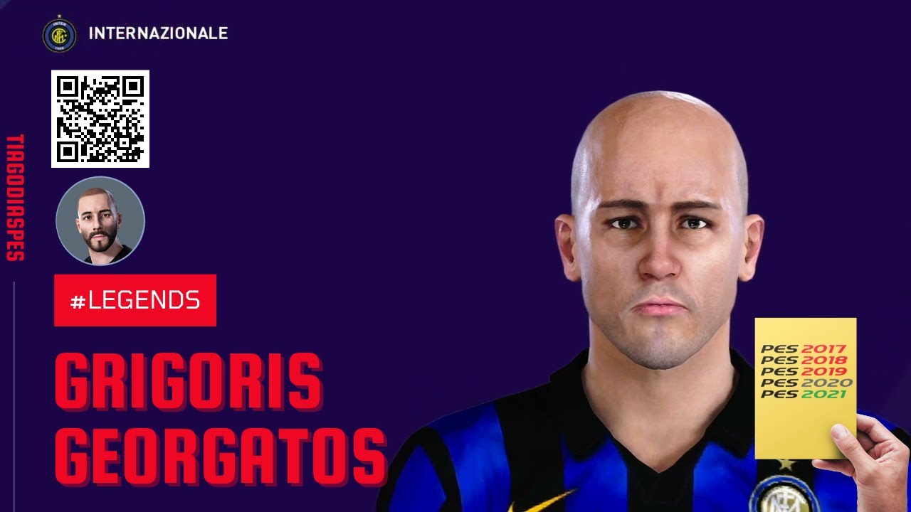 Grigoris Georgatos @TiagoDiasPES (Inter Milan, Olympiakos, AEK Athens ...