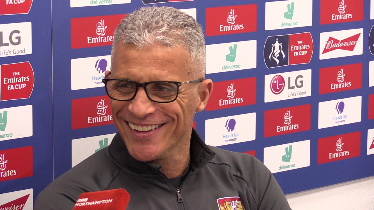 Keith Curle FULL Pre-Match Press Conference - Northampton v Derby - FA ...