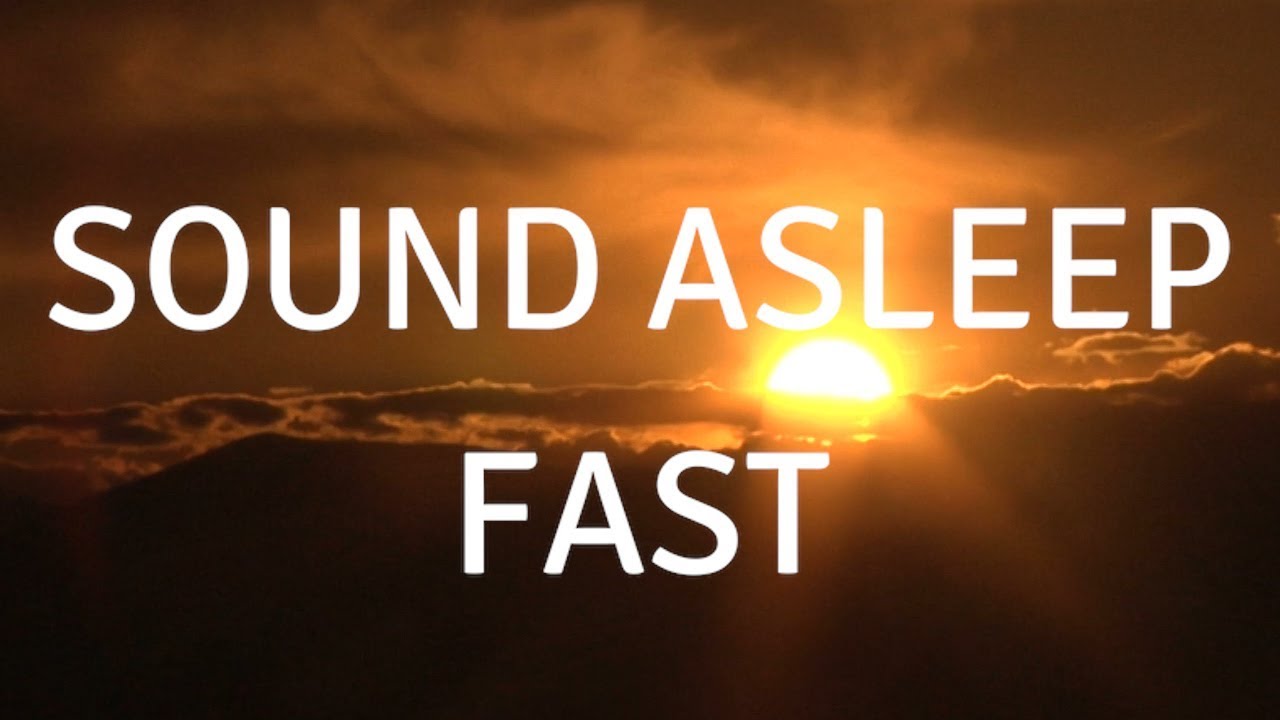 SOUND ASLEEP FAST (with music) A guided meditation for falling asleep ...