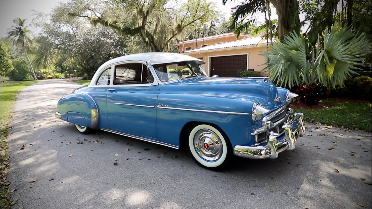 1949 Chevrolet Styleline Deluxe Coupe @GenerationOldschoolEspañol - YouTube