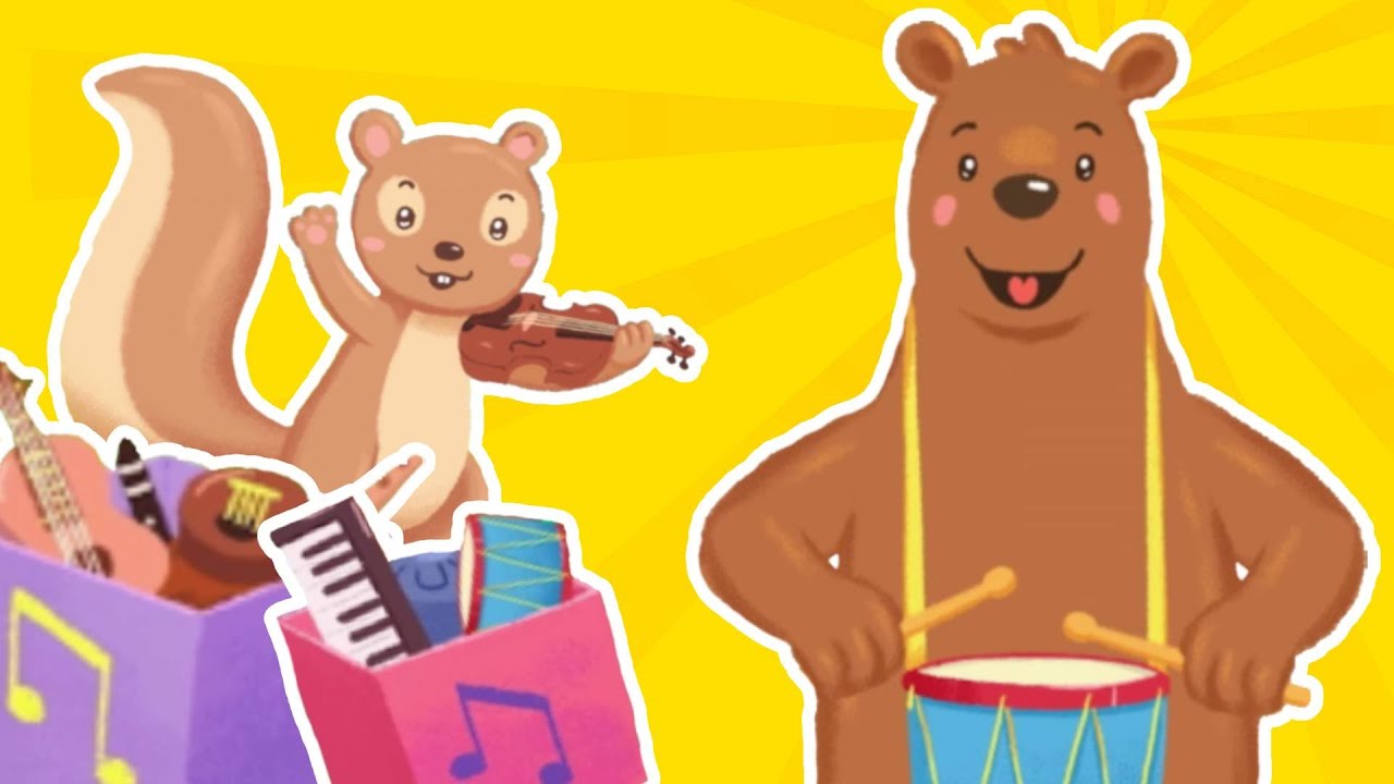 Learn Musical Instruments 🥰 Mountain Musicians | The Best Nursery ...