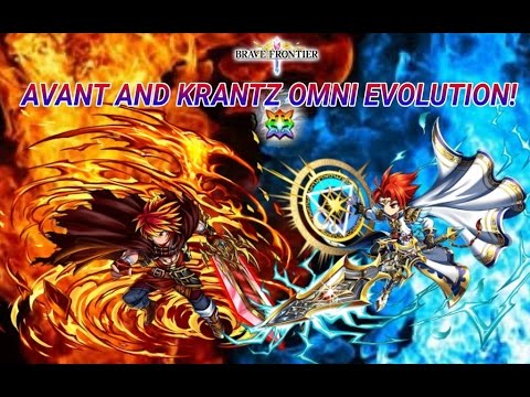 Brave Frontier - Avant and Krantz Omni Evolution! - YouTube