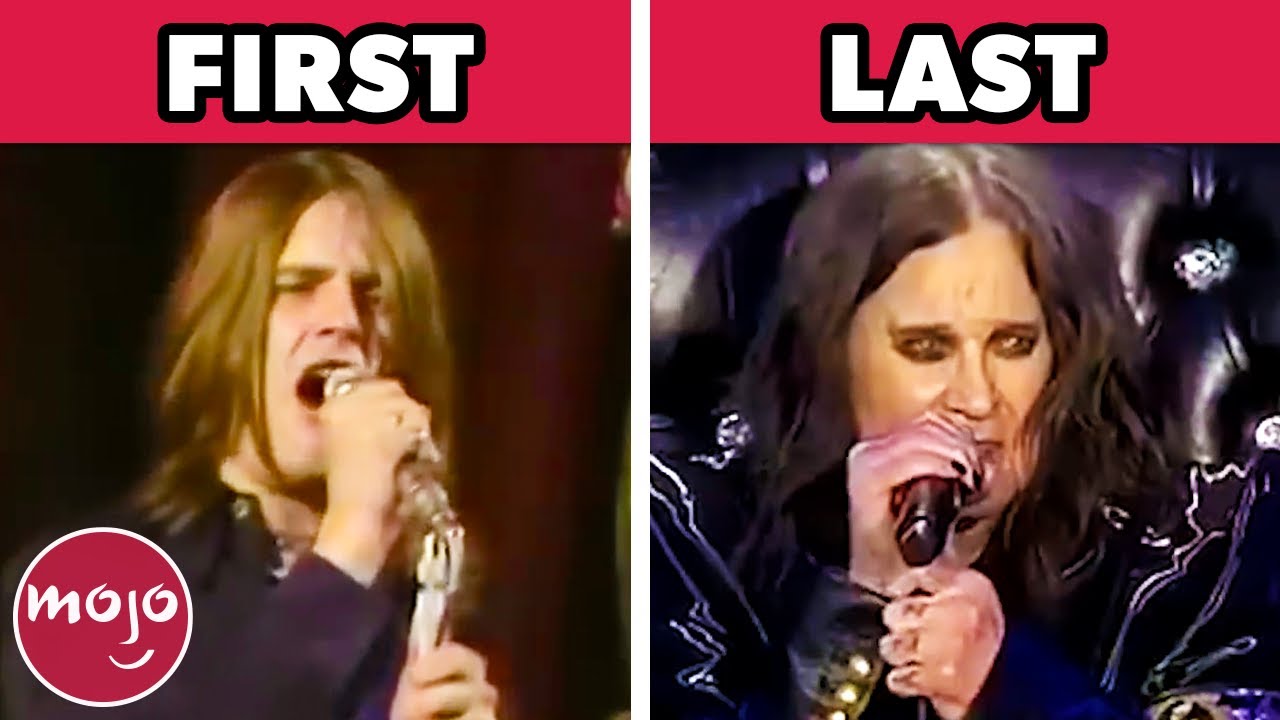 Singers' First & Last Live Performances | Side-by-Side - YouTube