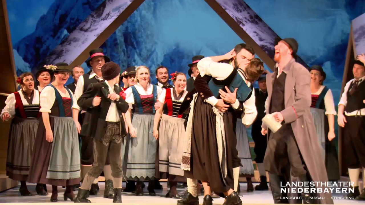 LA WALLY - Landestheater Niederbayern - Spielzeit 2016/2017 - YouTube
