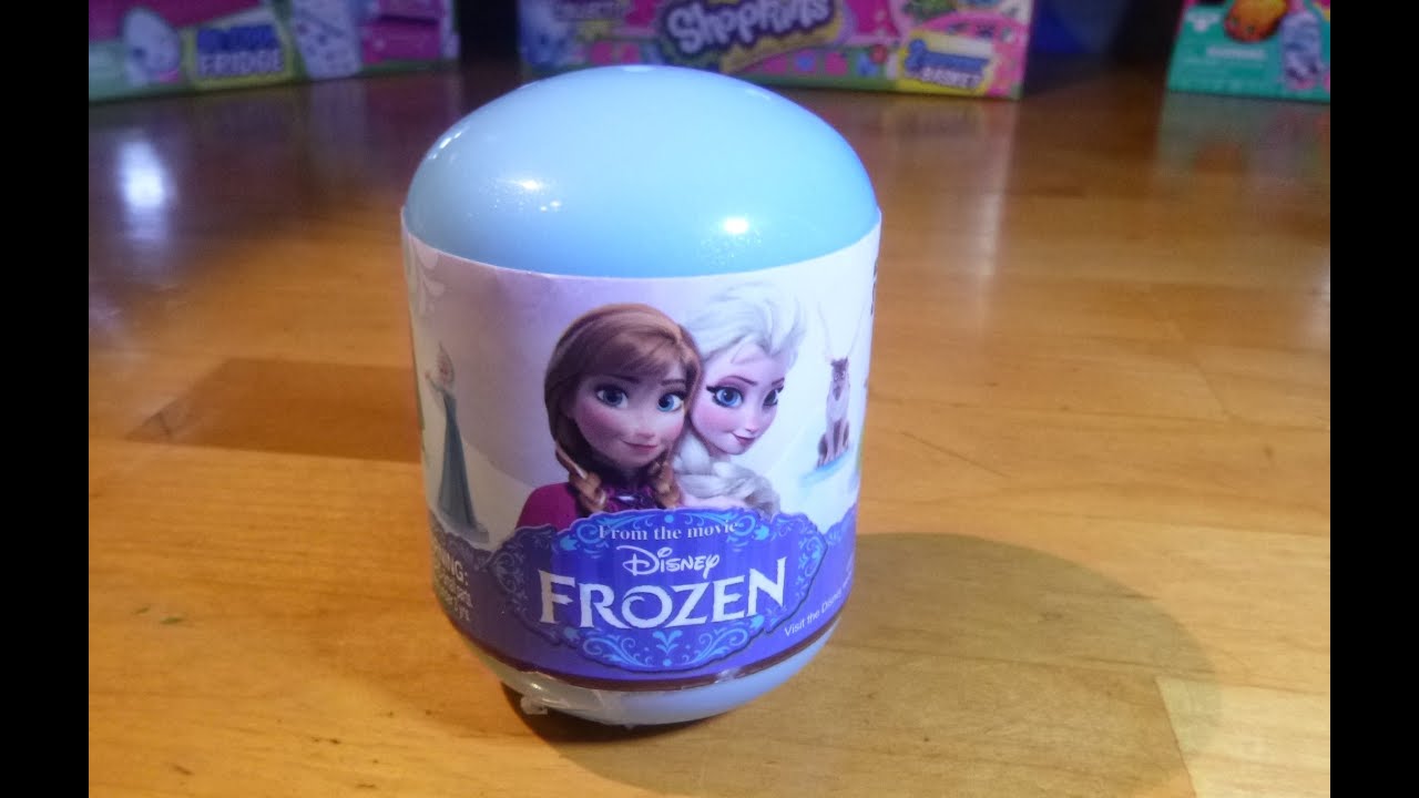 Disney FROZEN capsule from Zuru opening blind pack unboxing Unboxalot ...