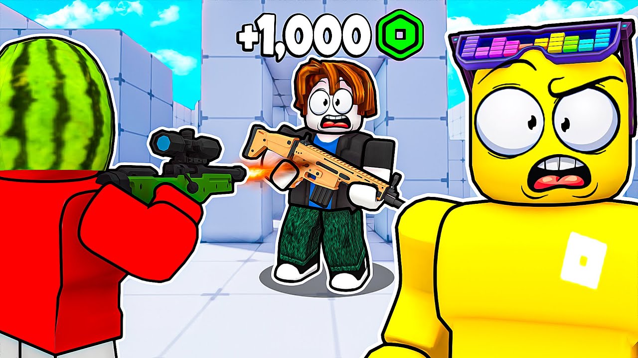 Every KILL = 1,000 ROBUX In Rivals - YouTube