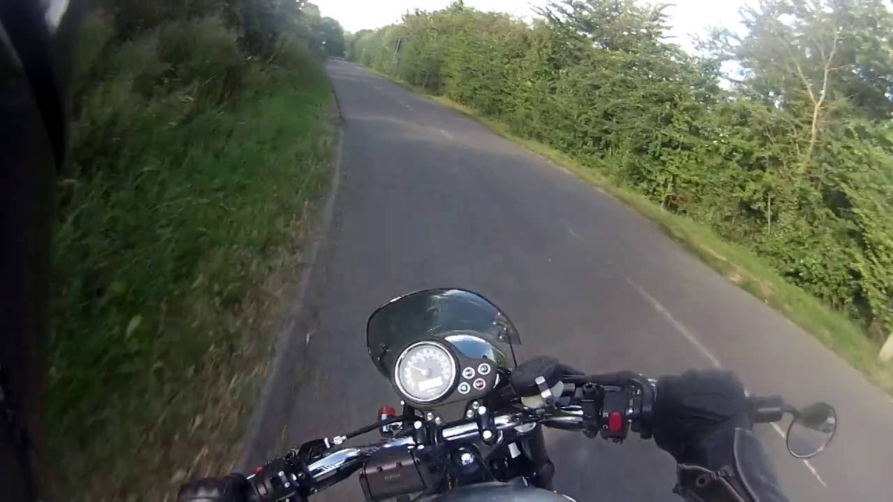 Footpeg Scrape - Getting A Little Too Low! - YouTube