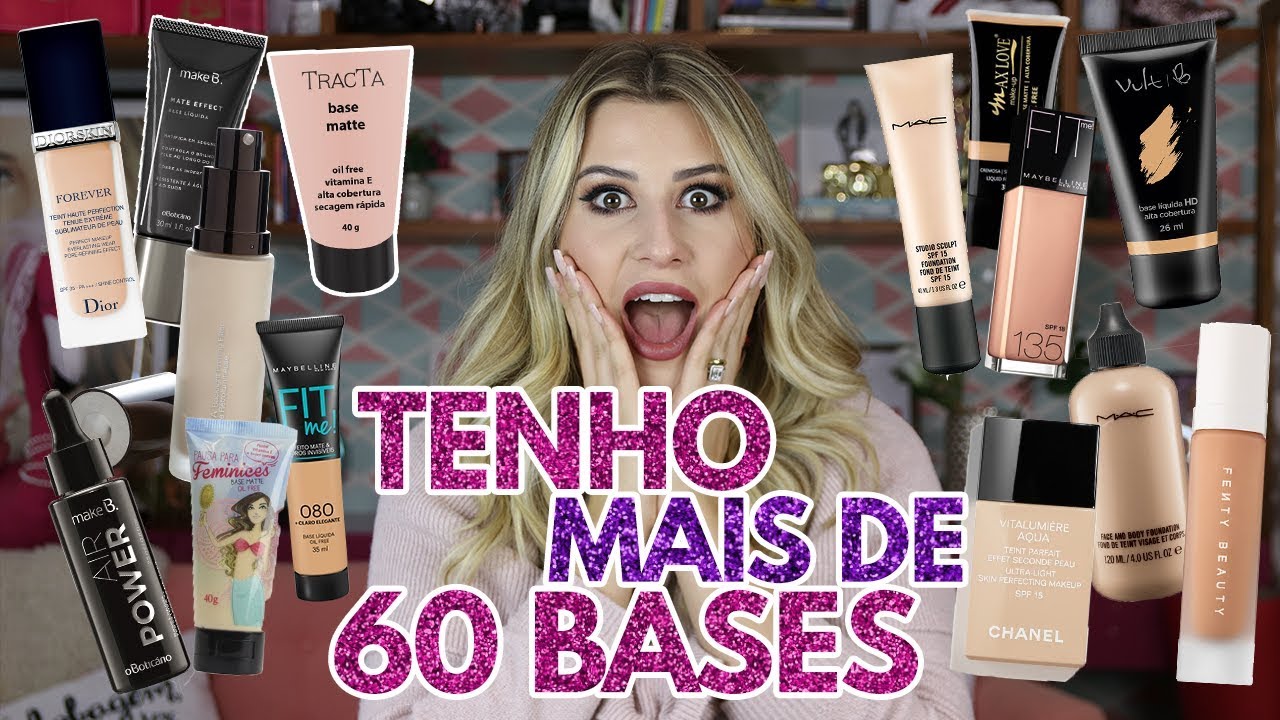 TODAS AS MINHAS BASES! - YouTube