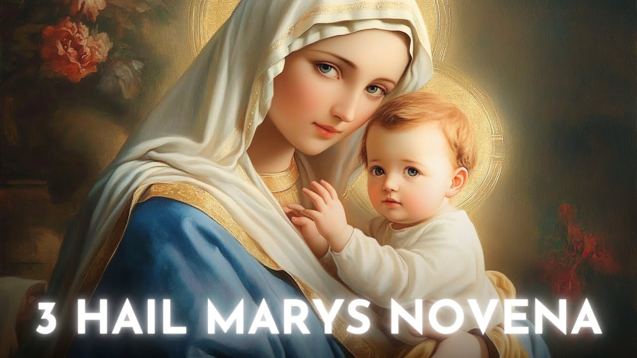 The Powerful 3 Hail Mary Novena for Grace or Miracle - Heartfelt ...
