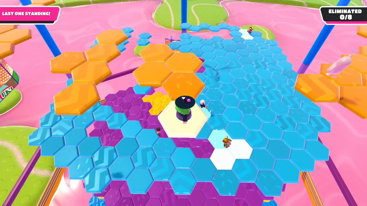 Fall Guys Hex-a-Gone Win!!! (33rd Win!) - YouTube