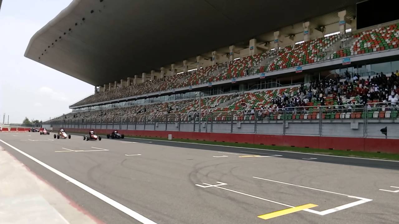 Amrita racing @ Sae Supra 2016 Buddh international circuit noida - YouTube
