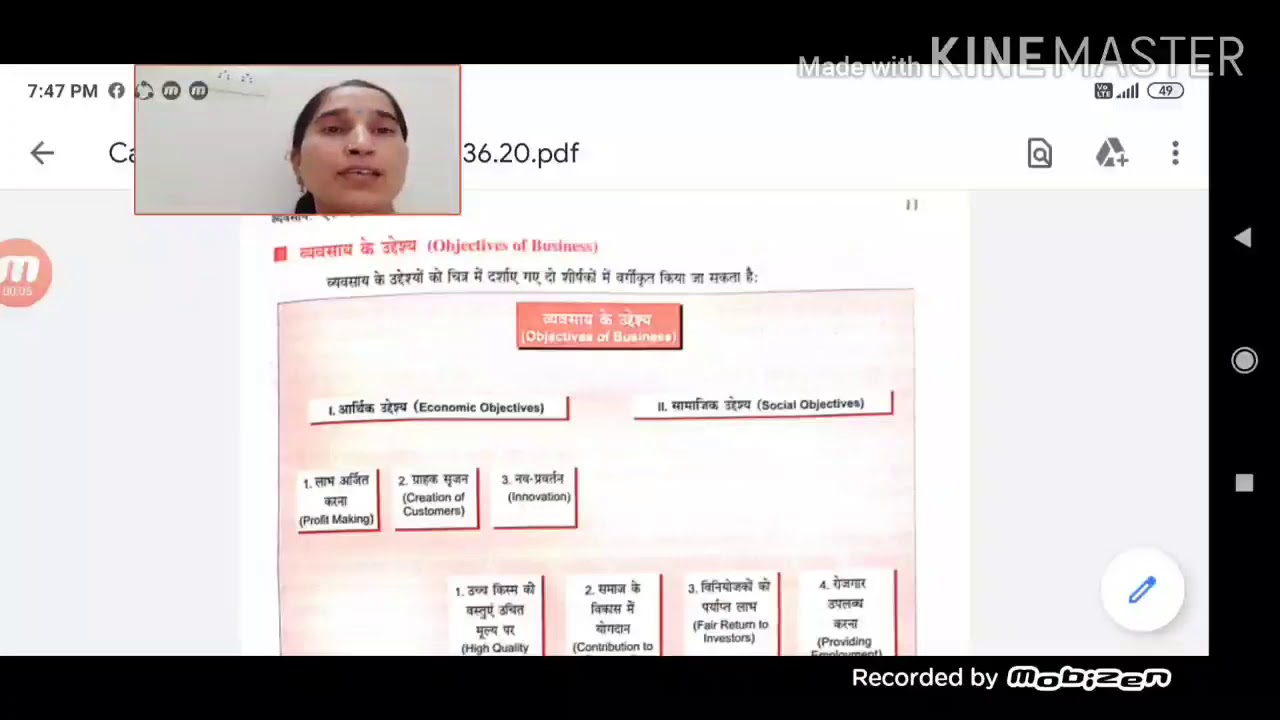 Class 11th Commerce chapter 1 - YouTube