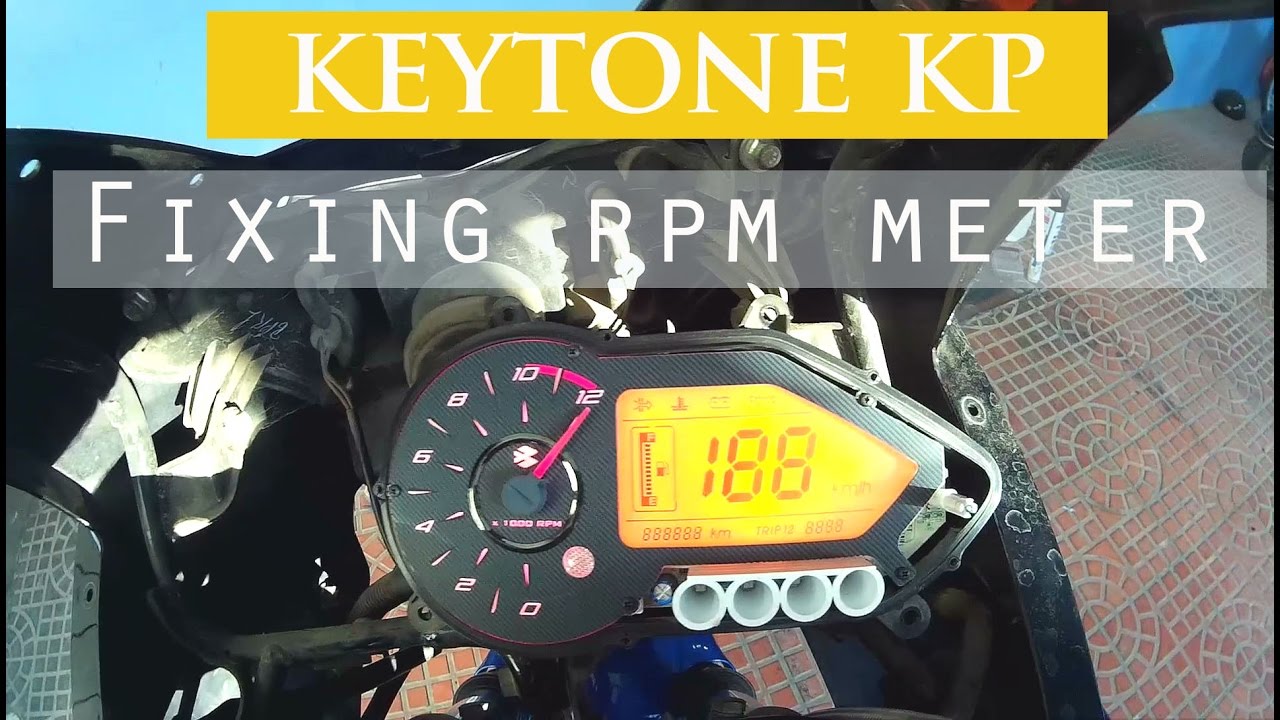Pulsar 220 RPM Meter Repair - YouTube