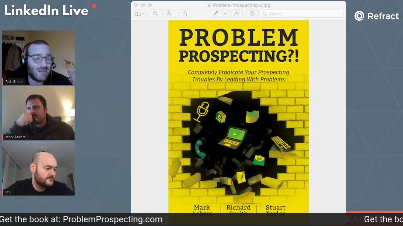 "Problem Prospecting?!' Launch week chat with the authors and chance to ...