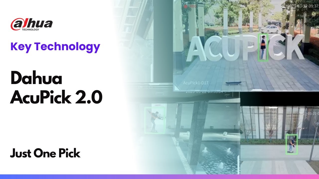 ¡Presentamos AcuPick 2.0! | Dahua Technology Iberia - YouTube
