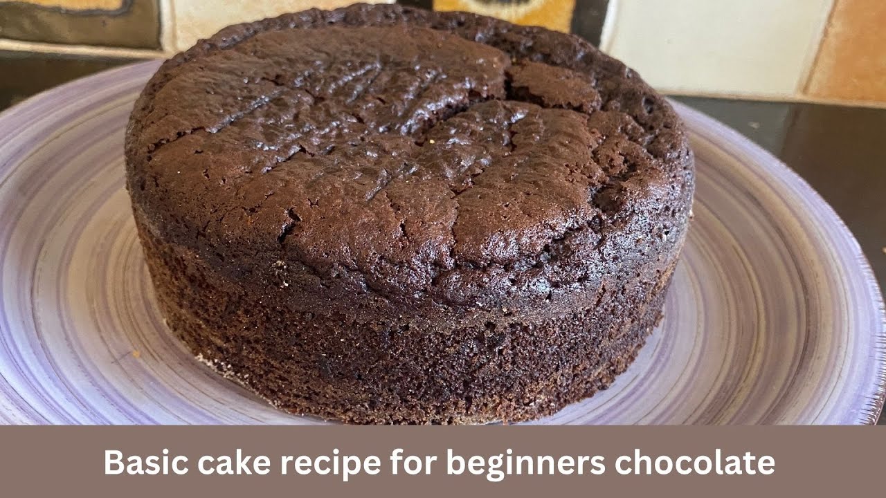 Basic cake recipe for beginners chocolate : Simple chocolate cake ...
