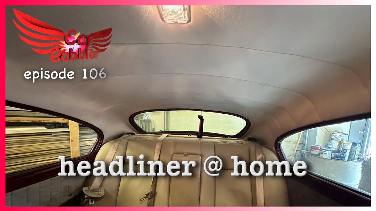 Headliner from scratch for our ‘49 Chevy - YouTube