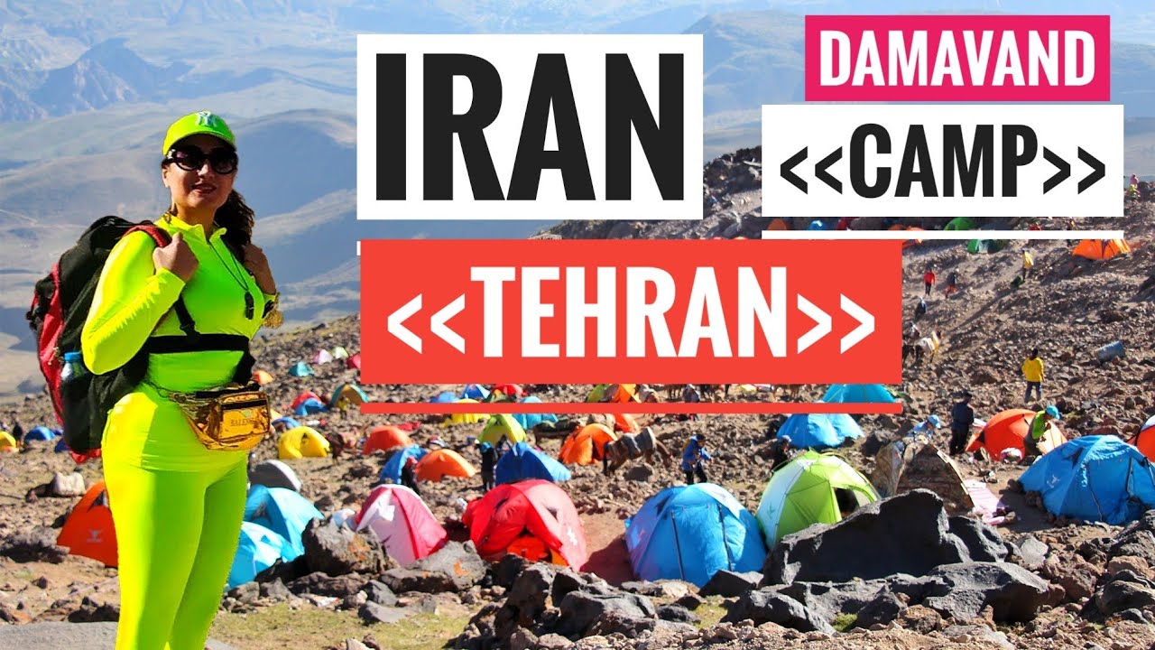 IRAN _Walking Tour In DAMAVAND Base Camp In Tehran\Tehran Semi Active ...