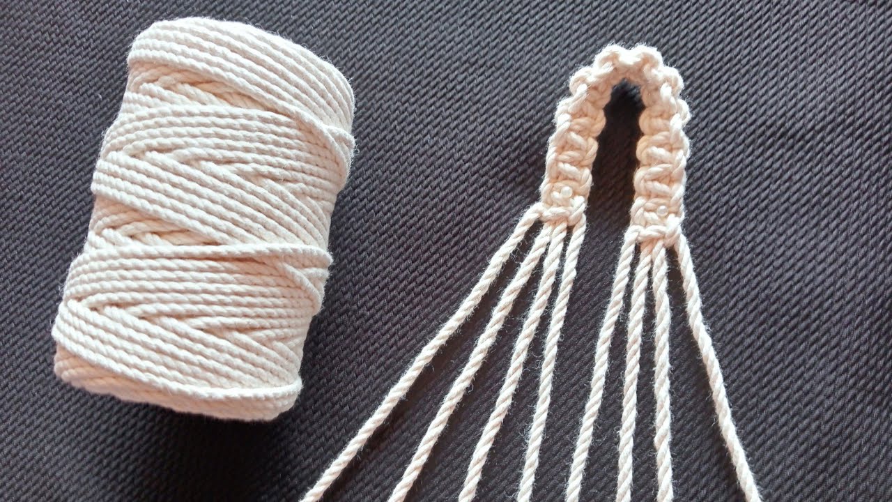 Macrame - Simple Macrame Wall Hanging - Diy Easy Macrame Plant Hanger ...