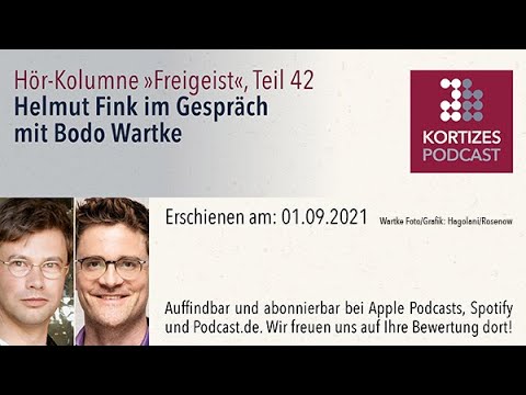 Freigeist (42) • Helmut Fink im Gespräch mit Bodo Wartke - YouTube
