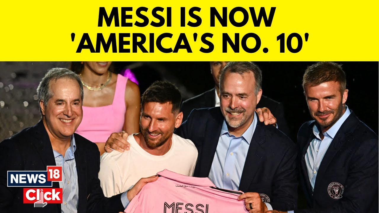Inter Miami Unveiled World Cup Champion Lionel Messi As Number 10 ...