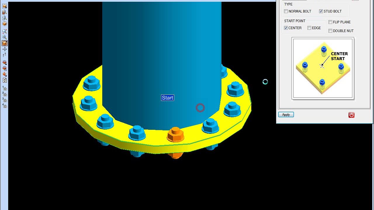 PDMS - Create Bolt - PML by fashan - YouTube