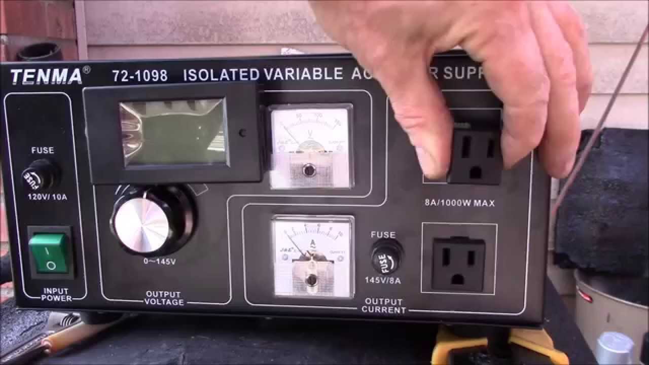 Tenma 72-1098 Isolated Variable Power Supply, Upgrades - YouTube