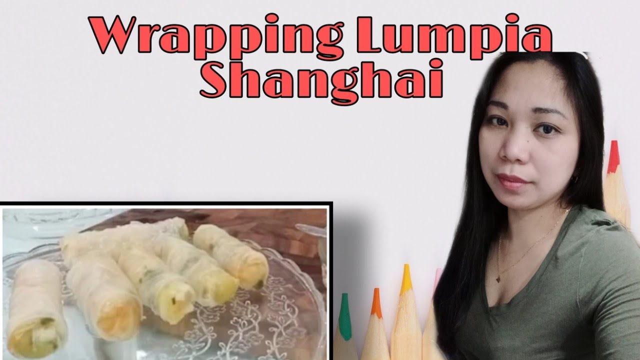 Wrapping Lumpia Shanghai | lumpia Shanghai | Vege Rice Spring roll ...