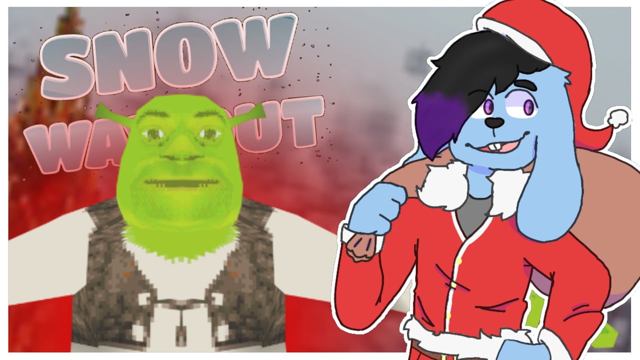 Shrek Inside A Christmas Maze in SNOW WAY OUT • X-Mas Day VII - YouTube