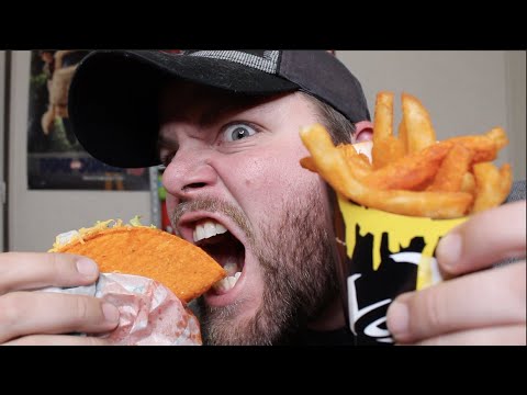 Taco Bell Favorites: Doritos Loco Tacos & Nacho Fries - YouTube