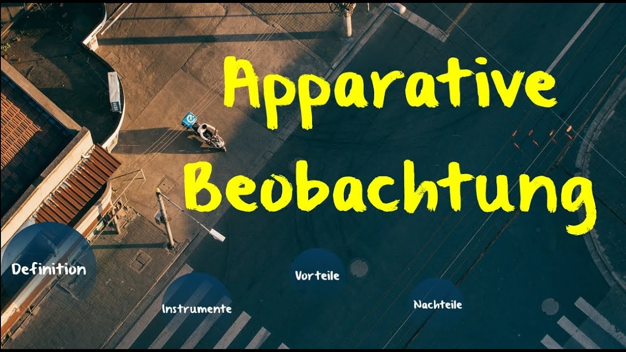 Apparative Beobachtung Einfach erklärt - YouTube
