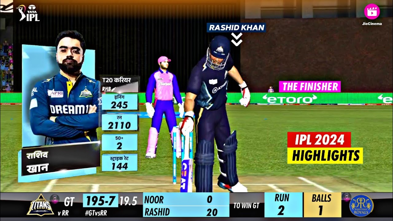 𝗥𝗮𝘀𝗵𝗶𝗱 𝗞𝗵𝗮𝗻 𝗧𝗵𝗲 𝗙𝗶𝗻𝗶𝘀𝗵𝗲𝗿 - 𝗚𝗧 𝘃𝘀 𝗥𝗥| 𝗜𝗣𝗟 𝟮𝟬𝟮𝟰 𝗛𝗶𝗴𝗵𝗹𝗶𝗴𝗵𝘁𝘀 | 𝗚𝗧 𝘃𝘀 𝗥𝗥 𝗜𝗣𝗟 ...