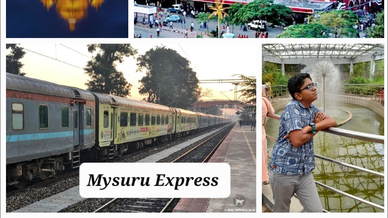 🚂MYSURU EXPRESS TRAVEL VLOG!!Chennai to Bangalore - Travel With Vikas ...