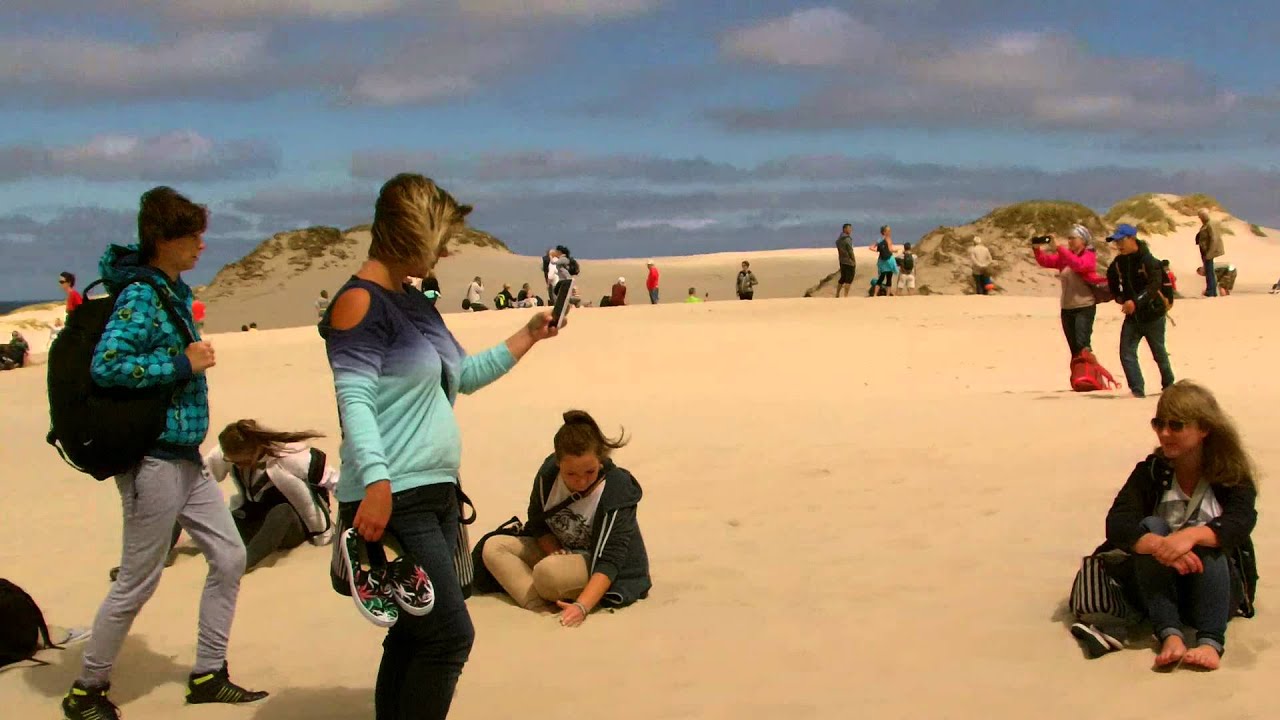 Ostsee Morze Bautyckie 4. Leba Strand Plaza : 330 km von Ahlbeck Usedom ...