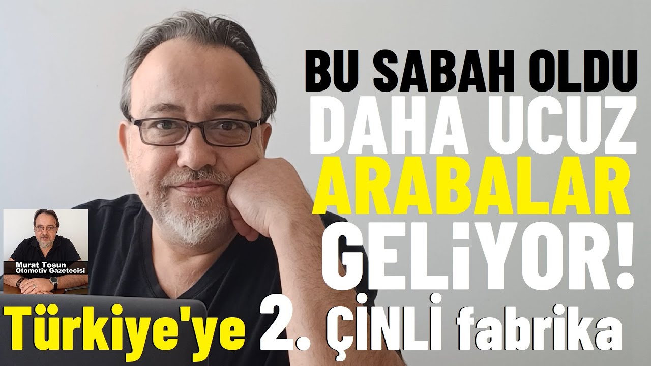 Bu sabah oldu! Daha ucuz 0 km otomobil gerçek oluyor! Herkese hayırlı ...