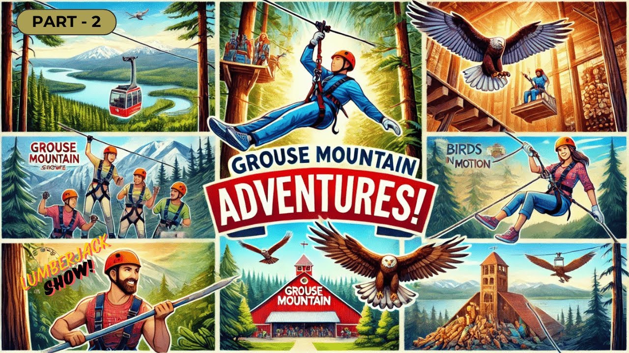 Unbelievable Lumberjack Feats & Birds in Motion - Grouse Mountain Part ...