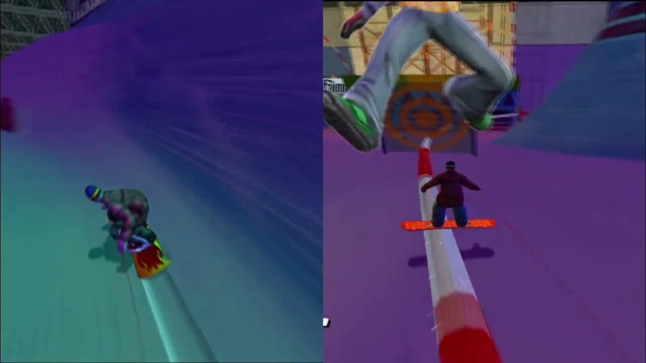 SSX (2000) VS SSX Tricky - Pipedream Comparison - YouTube