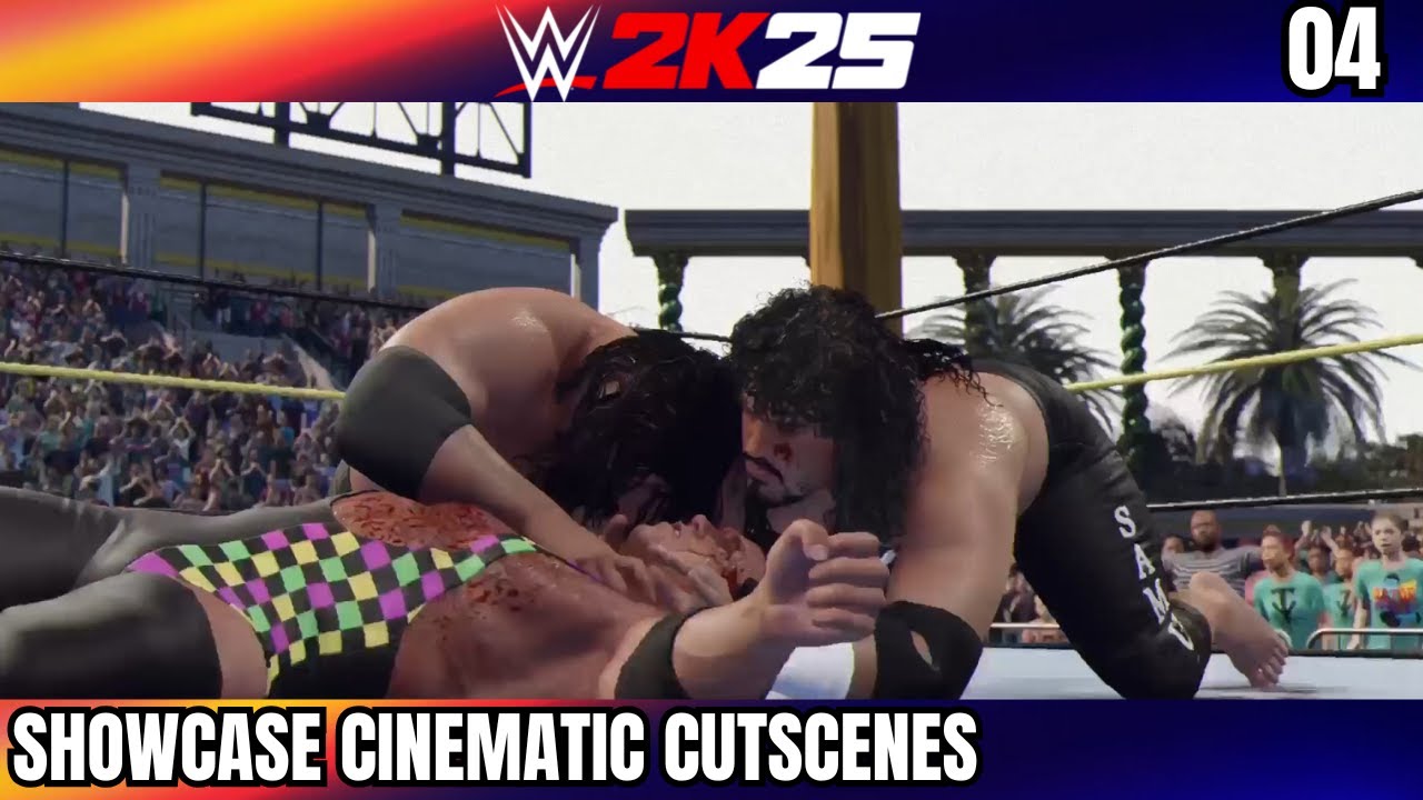 WWE 2K25 SHOWCASE PART 4: WRESTLEMANIA 9 | HEADSHRINKERS VS STEINER ...