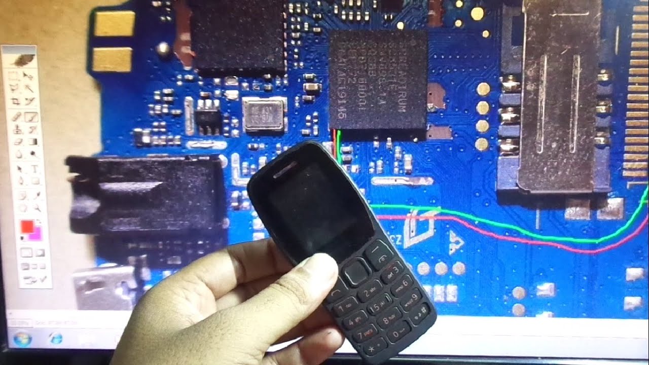 Nokia 105 TA - 1423 Ringer way / ringer jumper solution. - YouTube