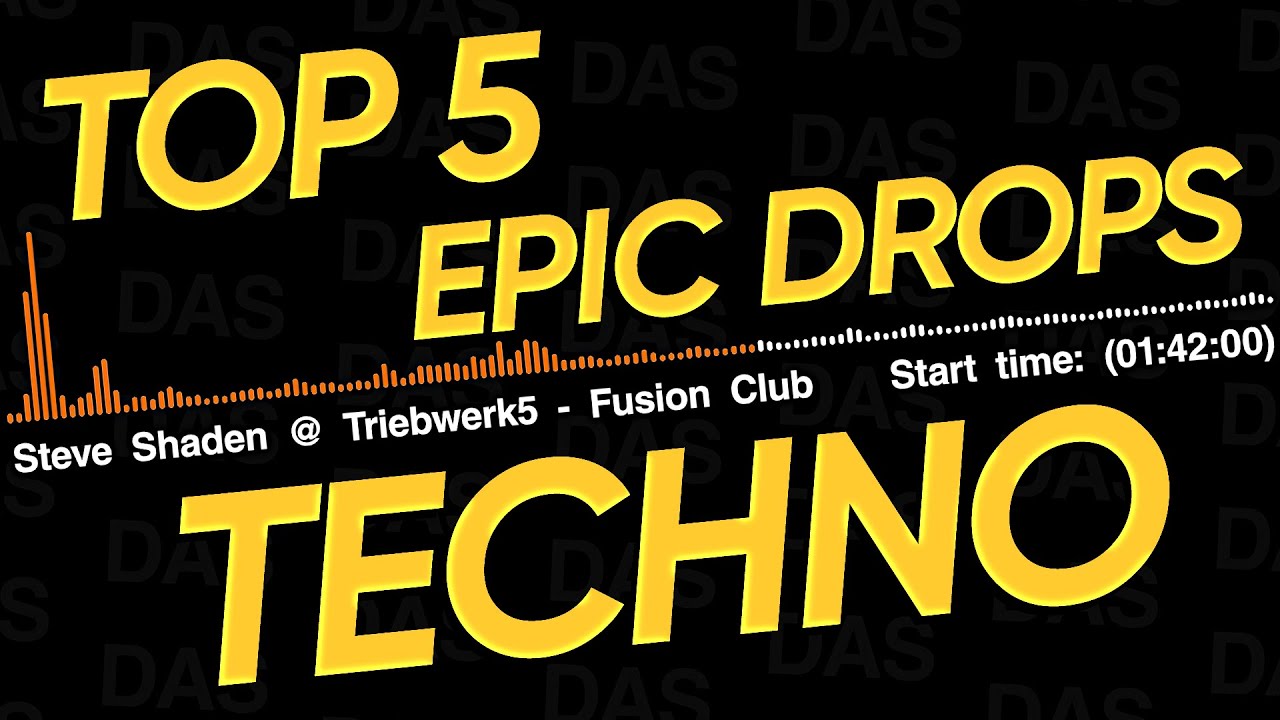 Top 5 most EPIC TECHNO DROPS in MY opinion. - YouTube